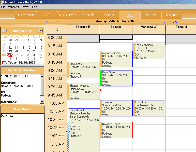 appointment scheduling system softwares - Free download - FreeWares