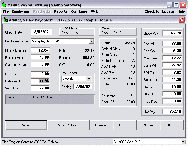 Payroll Software Business Business Finance - Free Software Download