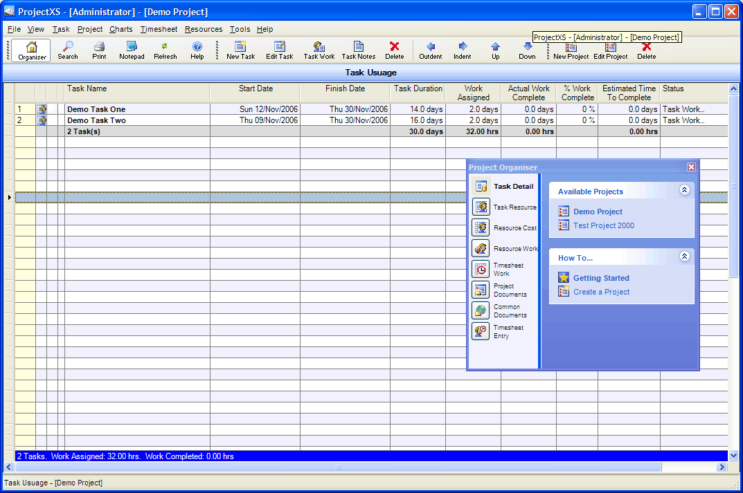 Project Tracker Information Management Reminders - Free Software Download