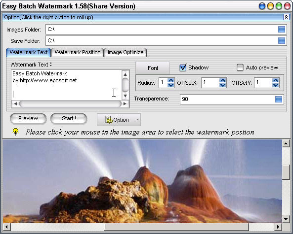 Easy Batch Watermark Multimedia & Graphics Image Editors - Free ... Easy Batch Watermark Multimedia & Graphics Image Editors - Free ...