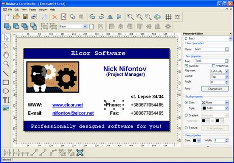 card template design softwares - Free download - FreeWares