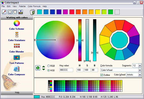 pantone color wheel softwares - Free download - FreeWares