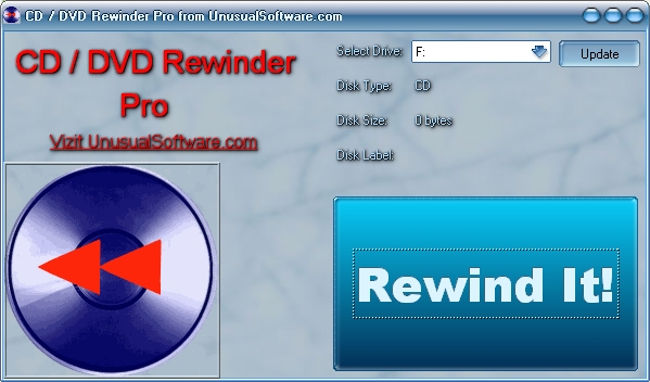 CD / DVD Rewinder Pro 1.0 Utilities Optimize Utilities - Free Software ...