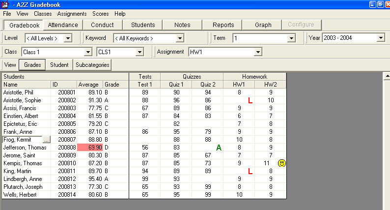 gradebook power gradebook softwares - Free download - FreeWares