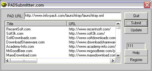 PAD Submitter Software Developer Helpfile Tools - Free Software ...