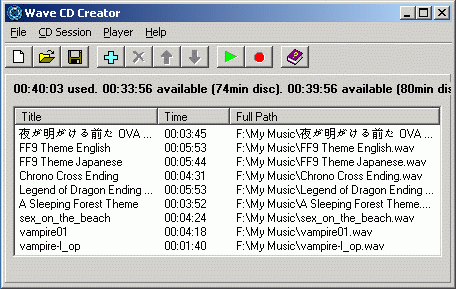 Wave CD Creator MP3 & Audio CD Burners - Free Software Download
