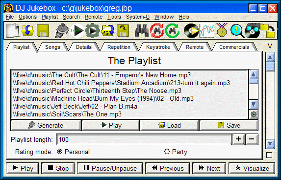 MusicMatch Jukebox MP3 & Audio All-in-One Jukeboxes - Free Software ...