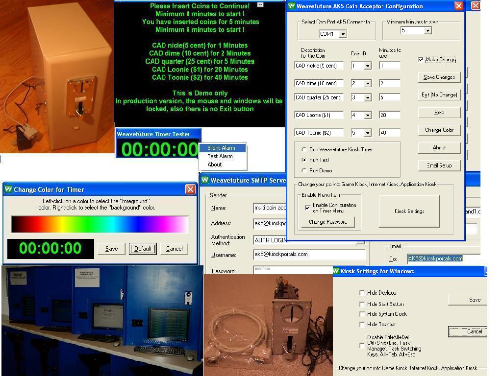 internet cafe kiosk timer softwares - Free download - FreeWares
