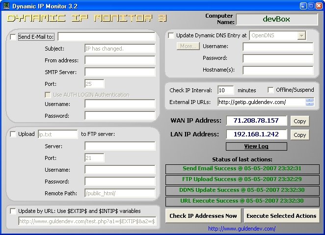 dynamic ip name softwares - Free download - FreeWares