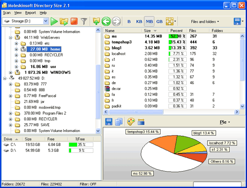 Disk Space Pro 1.1 by Peter Pearson- Software Download Utilities File ...