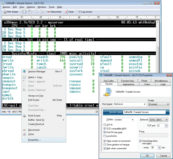 telnet client java vt220 softwares - Free download - FreeWares