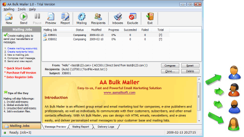 Live Bulk Mailer Professional Internet Communication - Free Software ...