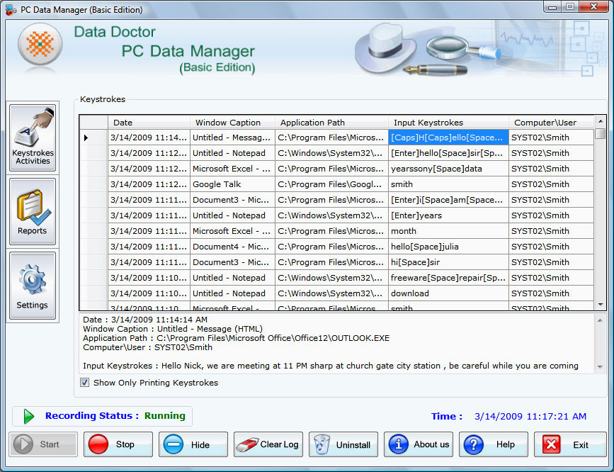 key logger protection softwares - Free download - FreeWares