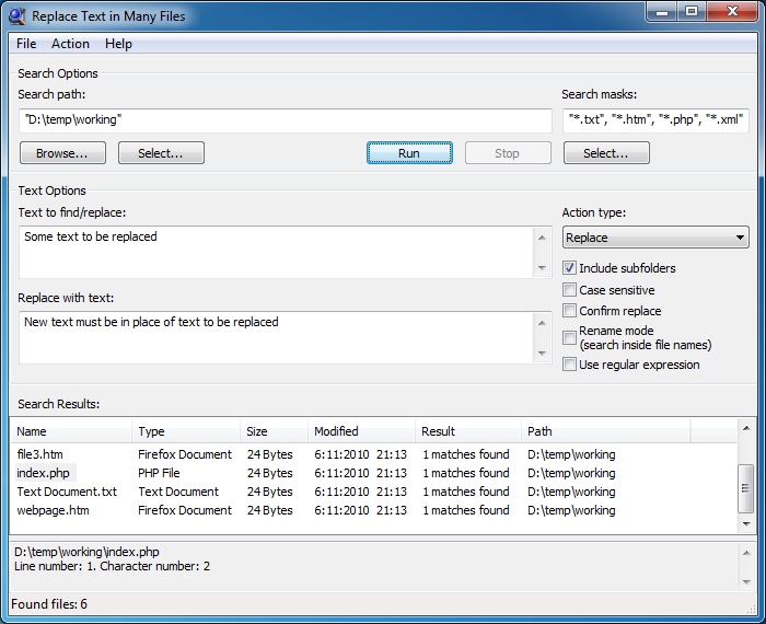 Replace Text Blocks Softwares Free Download Freewares