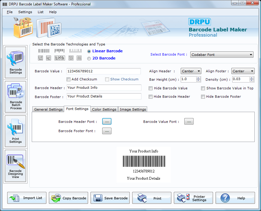 barcode layouts softwares - Free download - FreeWares