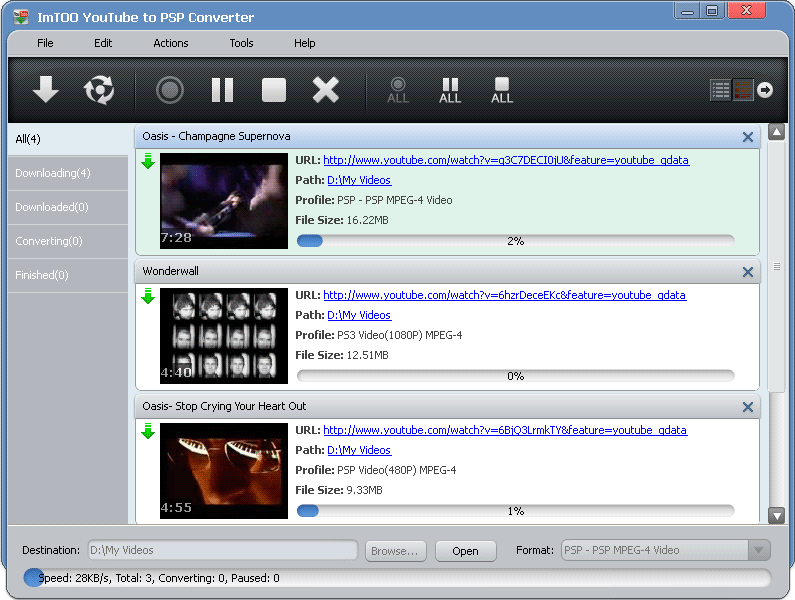 Imtoo dvd to psp converter v5.0.32.0425 final : soundlicons